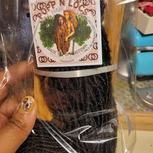 Doll Rerooting Hair Dreadlocs or Locs Bundle - Etsy