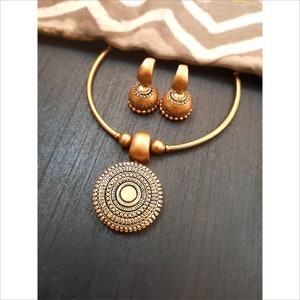 100% Handmade Natural Organic Terracotta Clay& Gold Plated - Etsy