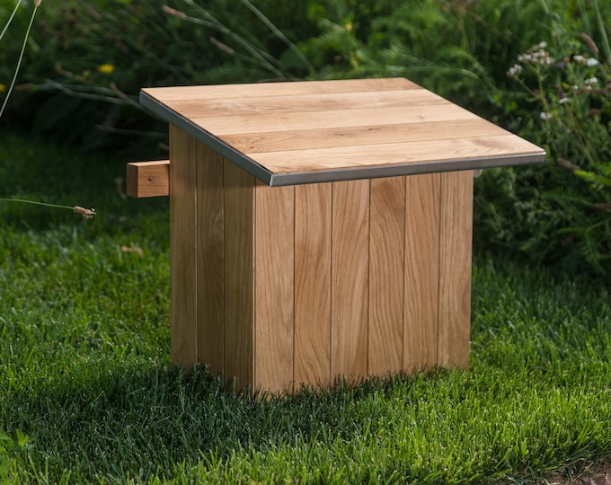 Large Oak Parcel Box. - Etsy UK