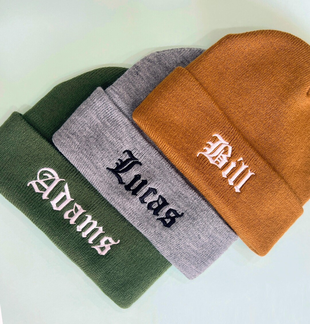 Custom Beanies for Adult Baby Kids, Baby Beanie, Personalized Beanie ...