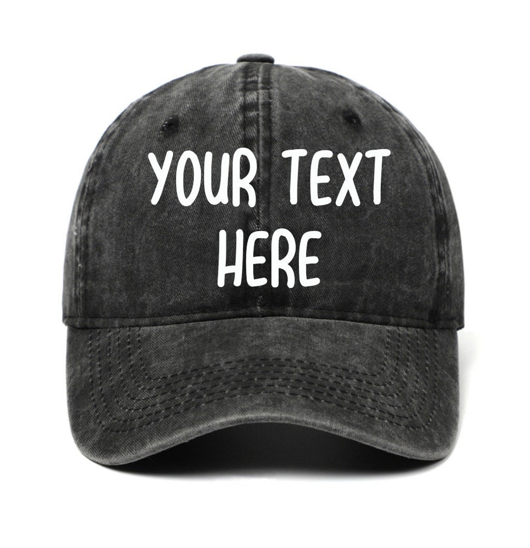 Custom Hat Embroidered Hat Initial Cap Personalized Ball Cap Custom Hat ...