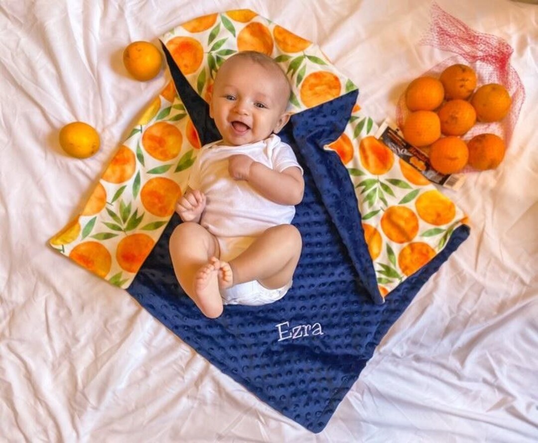 46 Personalized Baby Blanket Baby Shower Gift Newborn Girl or Newborn ...