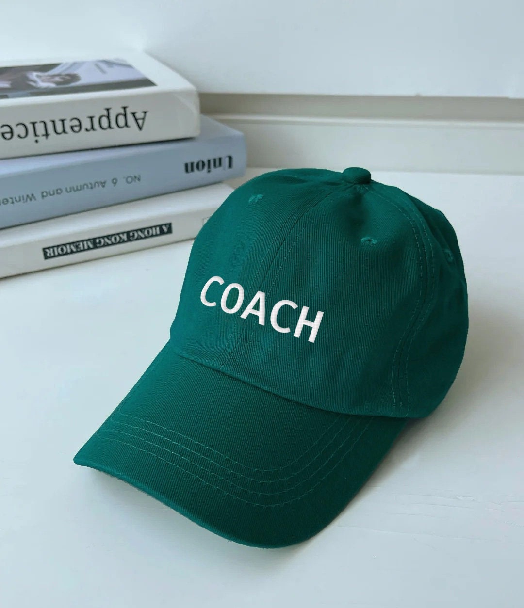 Custom Caps Embroidered Hat Coach's Cap Dad Cap Embroidery Logo Hat ...