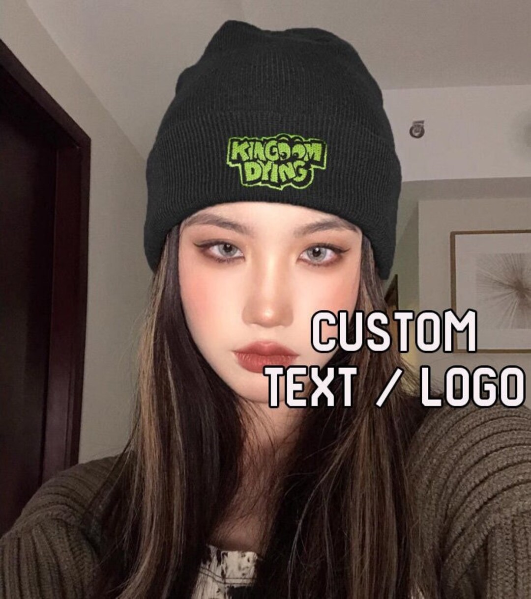 Embroidered Customized Beanie, Dad and Kid Beanie,baby Beanie ...