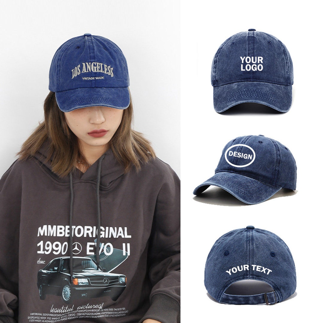 Custom Hat Embroidered Hat Initial Cap Personalized Ball Cap Custom Hat ...