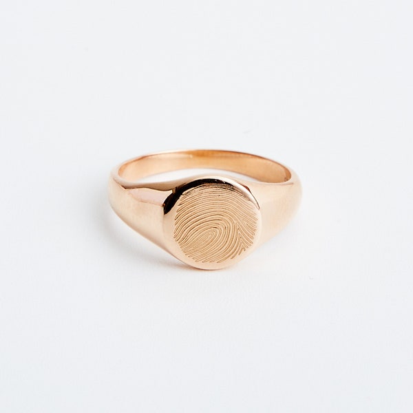 Fingerprint Ring - Etsy
