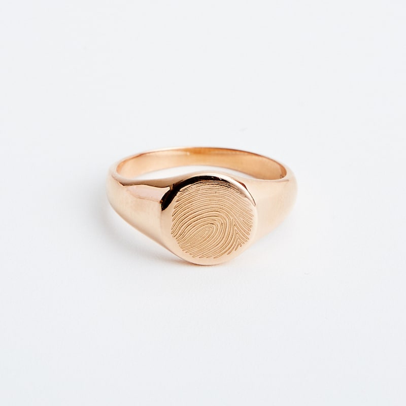 Fingerprint Ring - Etsy
