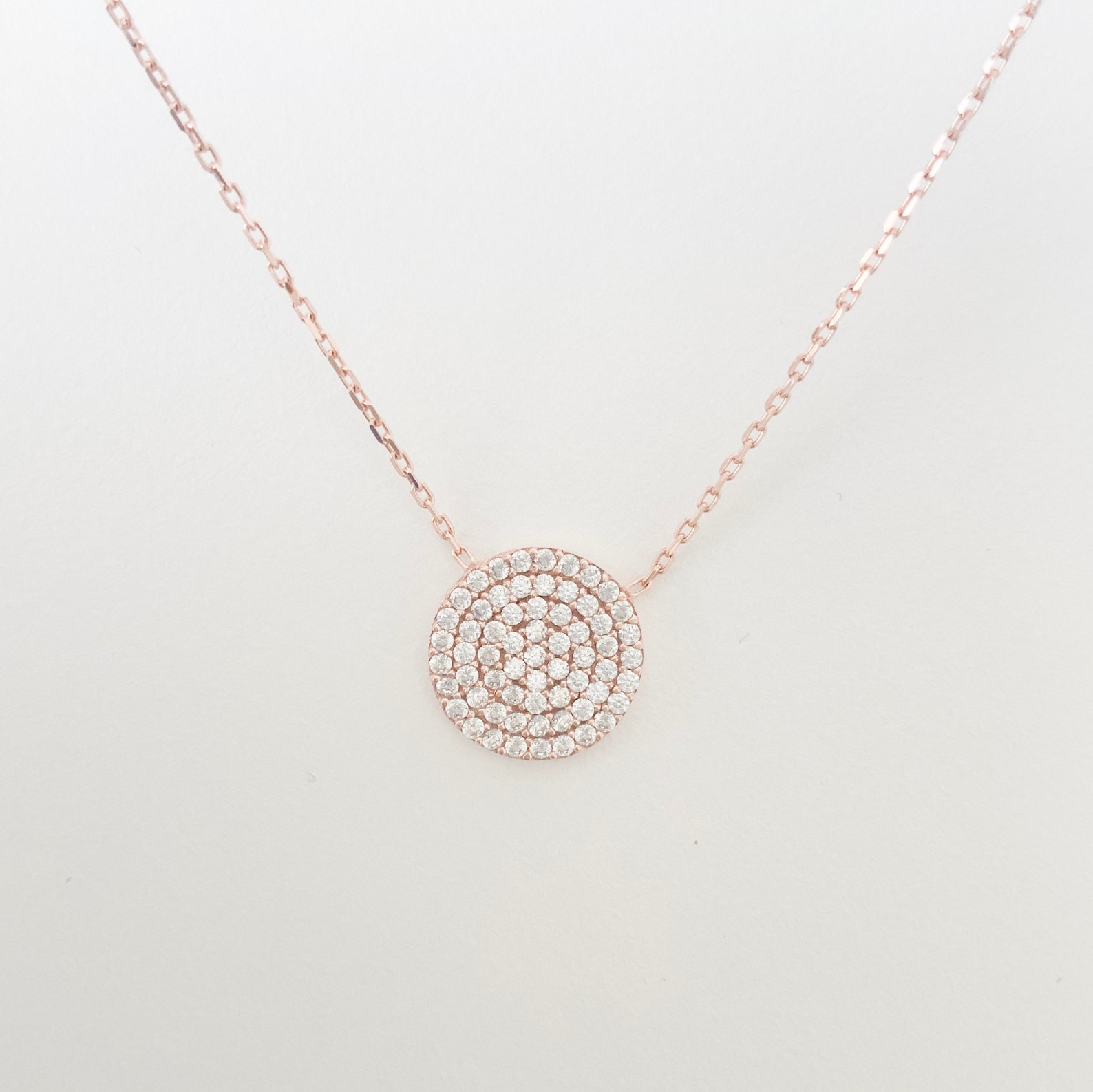 Surprising Dainty Rose Gold Necklace Gallery