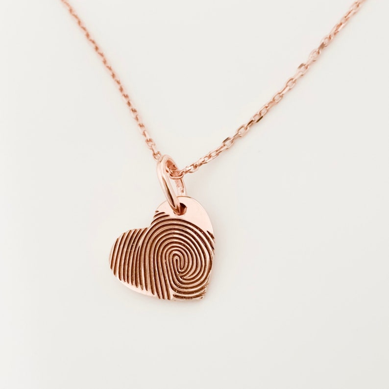 Fingerprint Jewelry, Personalized Gift, Fingerprint Necklace ...