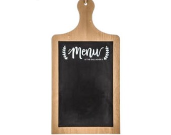Chalk Board Sign Rustic Weekly Menu Sign Kitchen Sign Kitchen ...