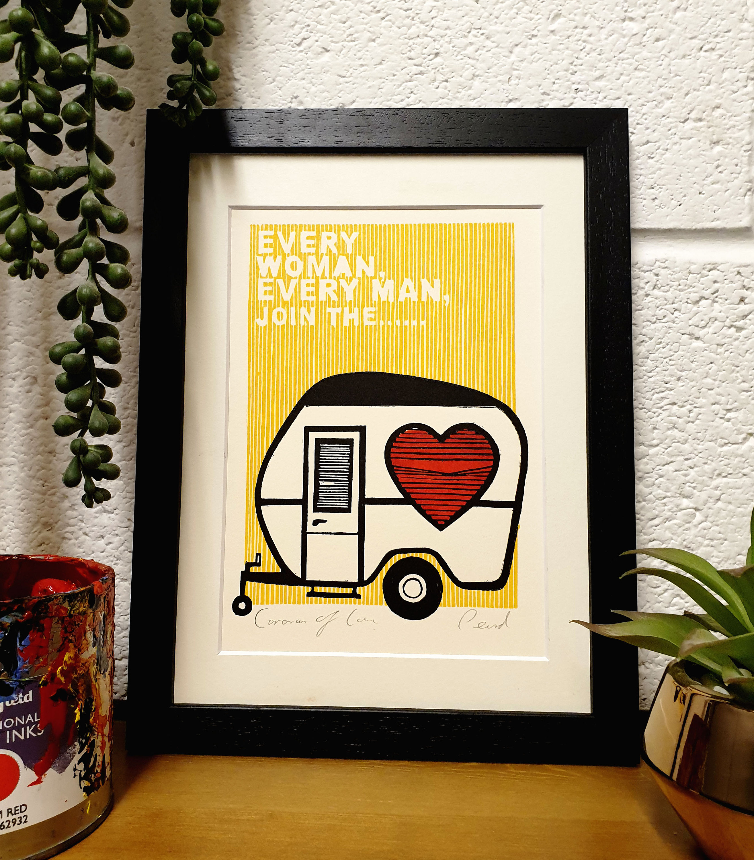 Caravan Art - Etsy