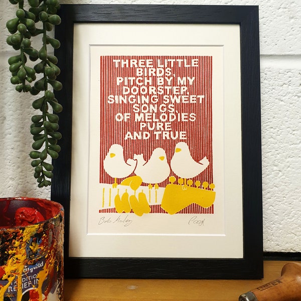 Bob Marley Three Little Birds - Etsy