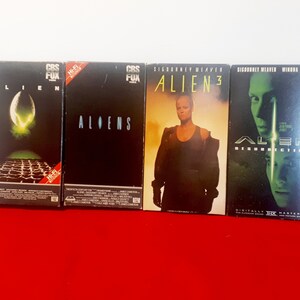 Alien Quadrilogy VHS Tapes - Etsy
