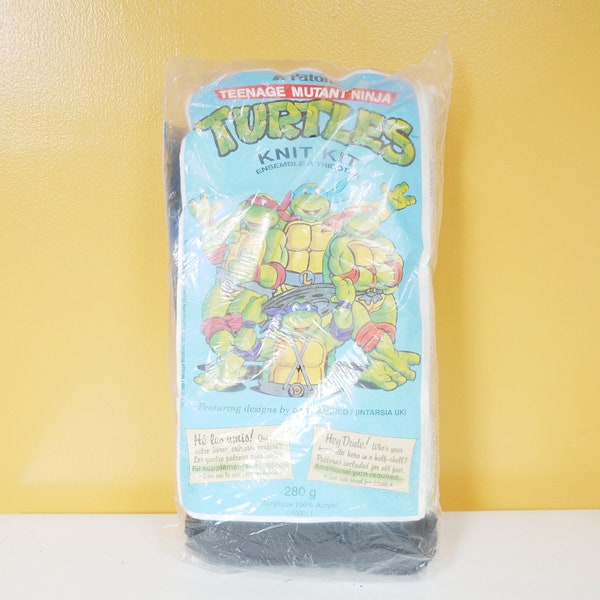 Teenage Mutant Ninja Turtle Knitting Patterns - Etsy