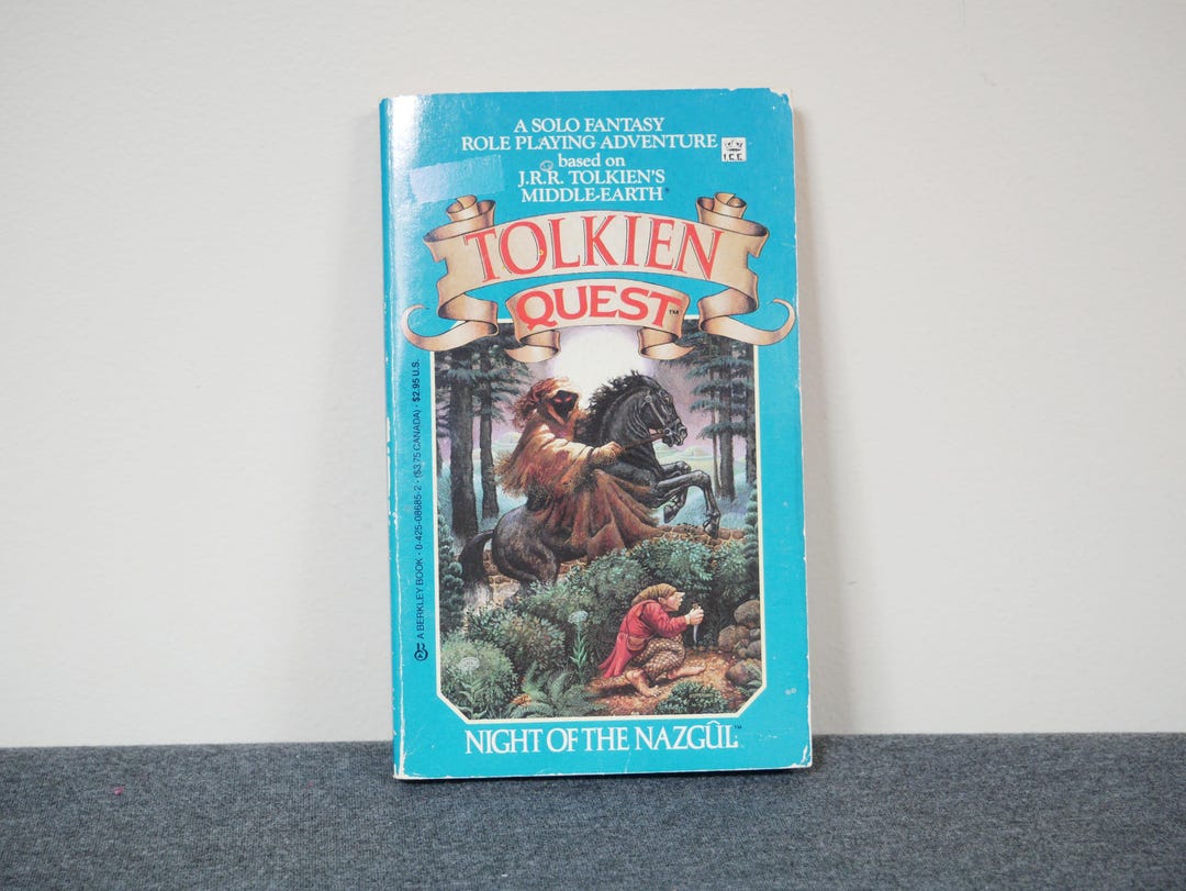 Tolkien Quest Night of the Nazgul RPG Role Playing Paperback Book ...