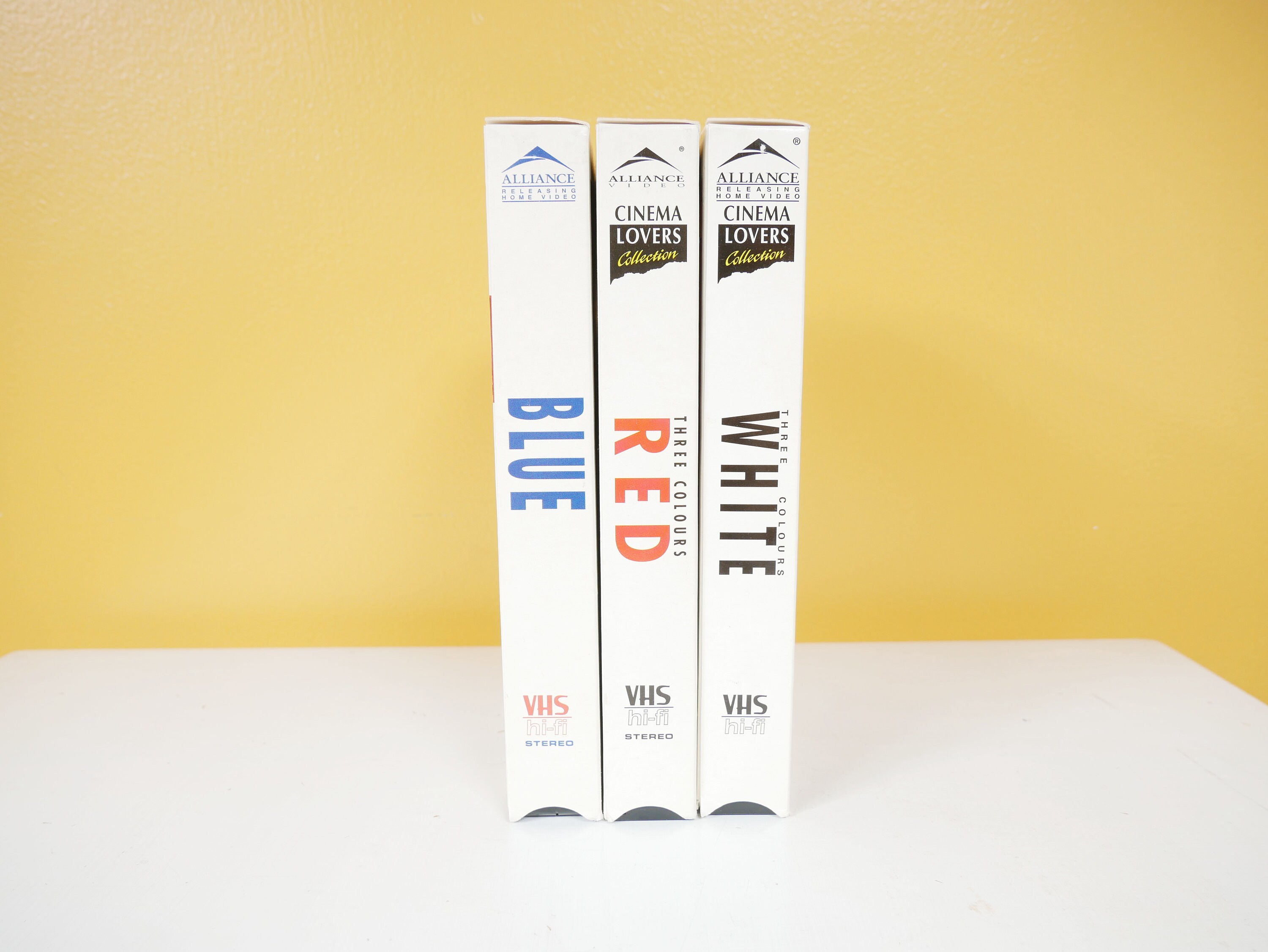 The Three Colors Trilogy VHS Tapes - Etsy