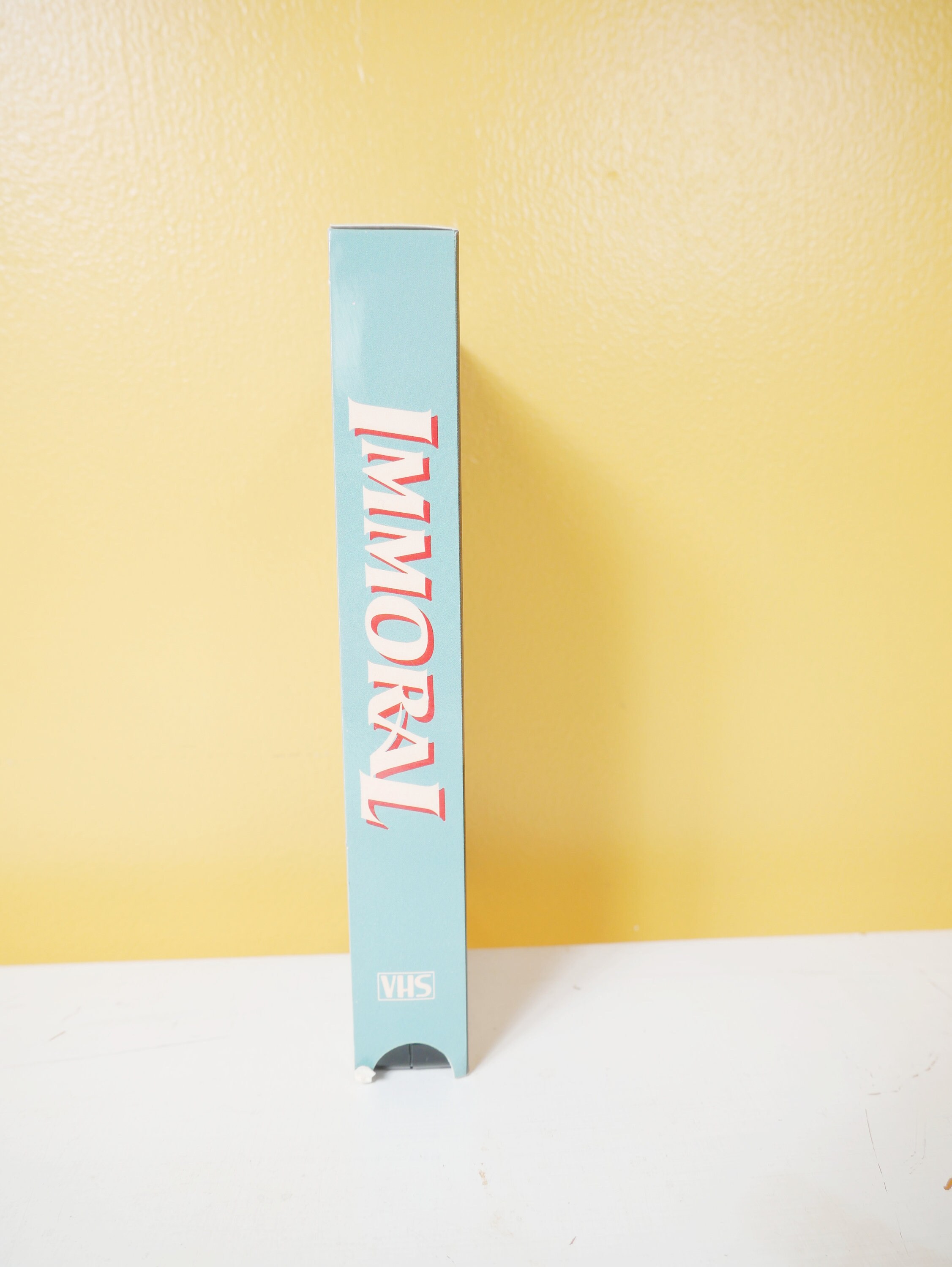 Immoral Aka the Immoral One VHS Tape - Etsy