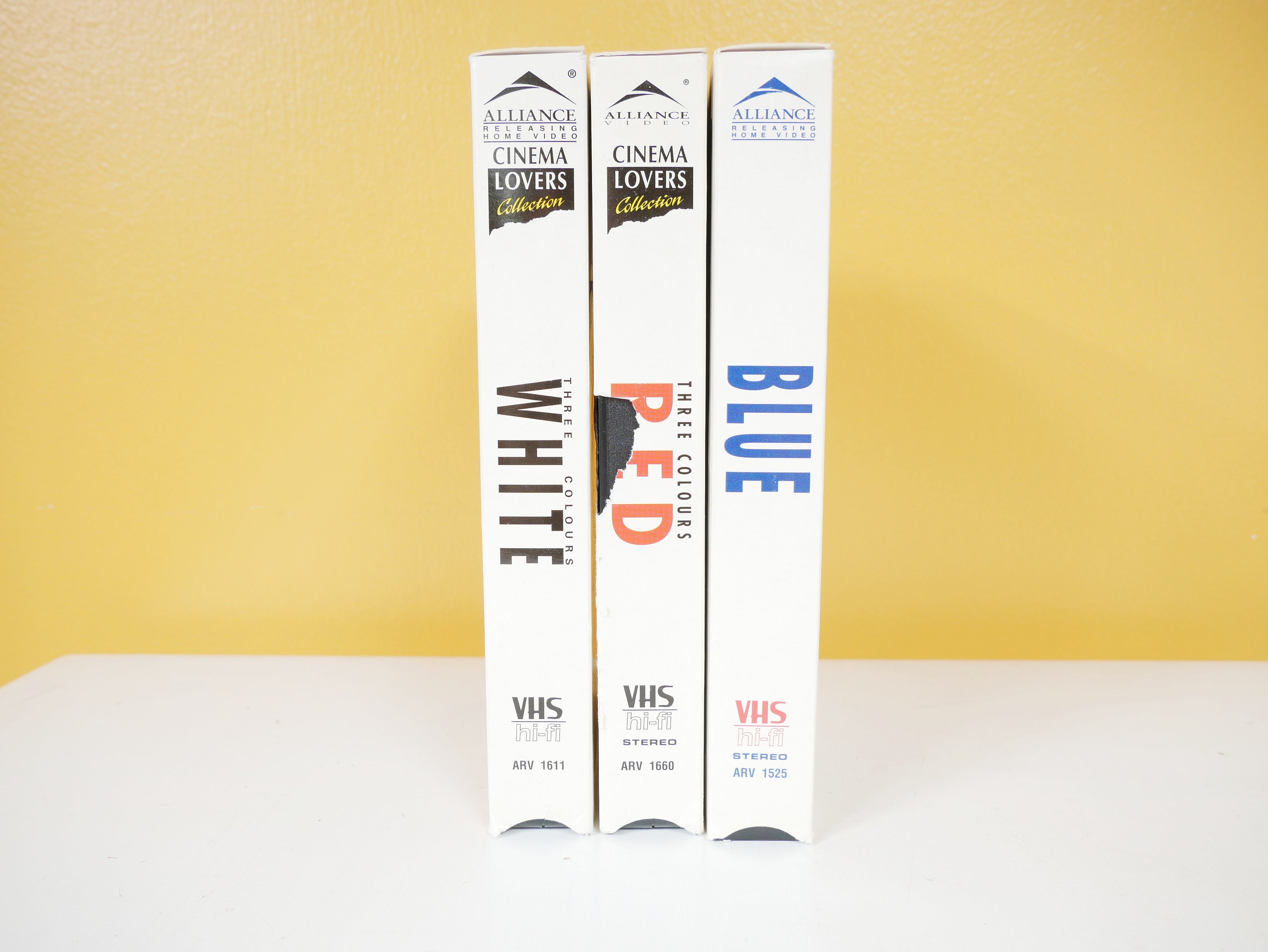 The Three Colors Trilogy VHS Tapes - Etsy