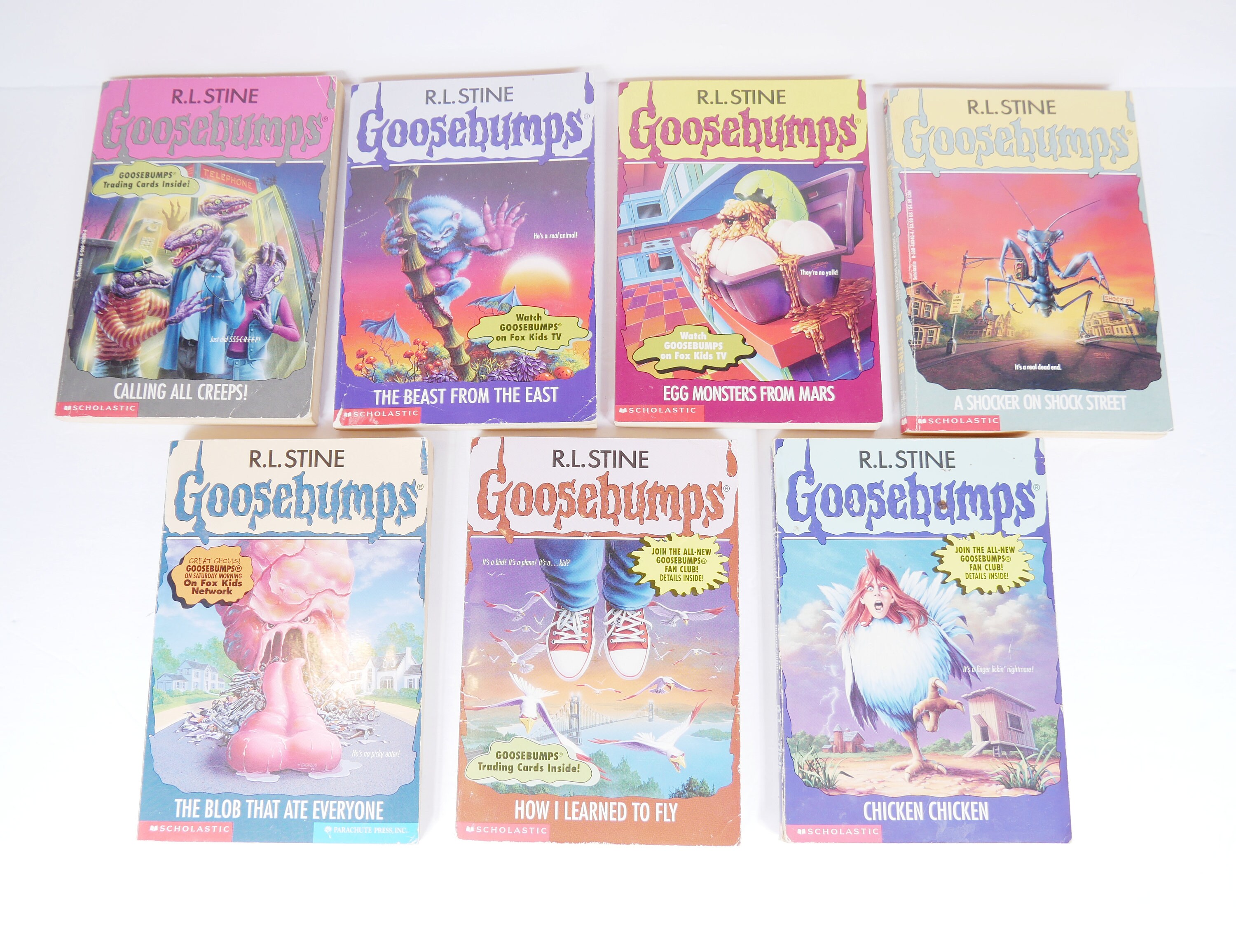 90s Goosebumps Chapter Books By R.L. Stine | Etsy