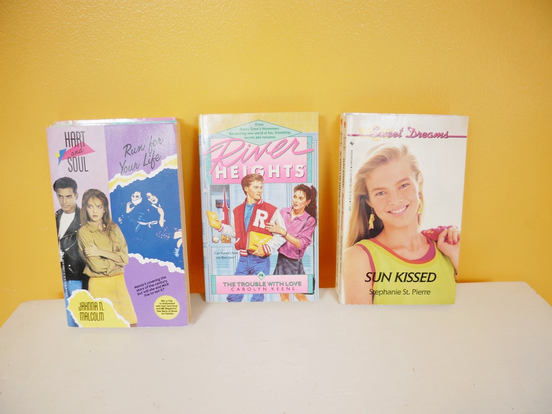 Assorted 90s Teen Paperback Books Hart and Soul River Heights Sweet ...