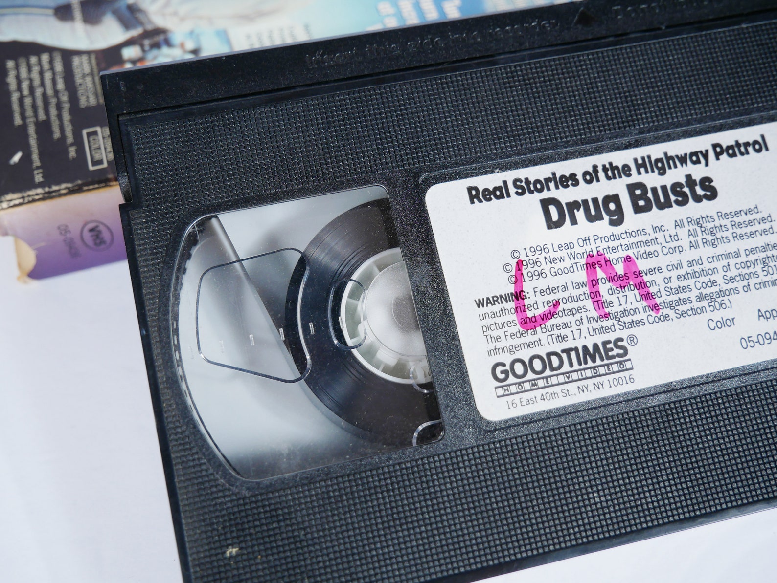 Real Stories Of The Highway Patrol Drug Busts VHS Tape | Etsy