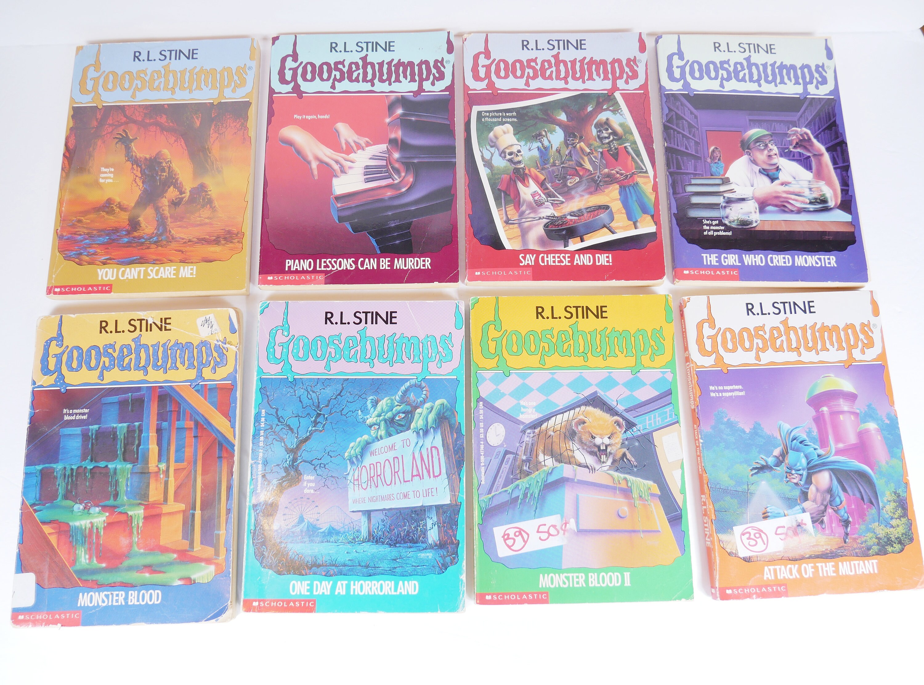 90s Goosebumps Chapter Books By R.L. Stine | Etsy