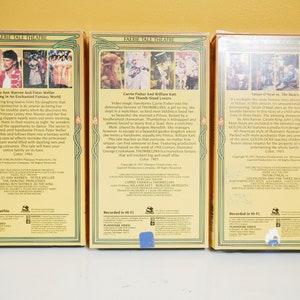 Choose One Faerie Tale Theatre VHS Tapes - Etsy