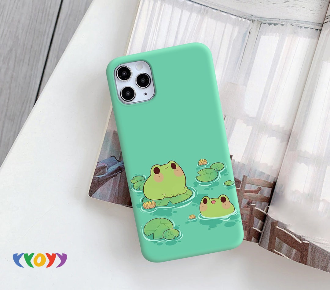 Cute Frogs Case for Samsung Galaxy Z Flip 3 4 5 S24 S23 Ultra Samsung ...