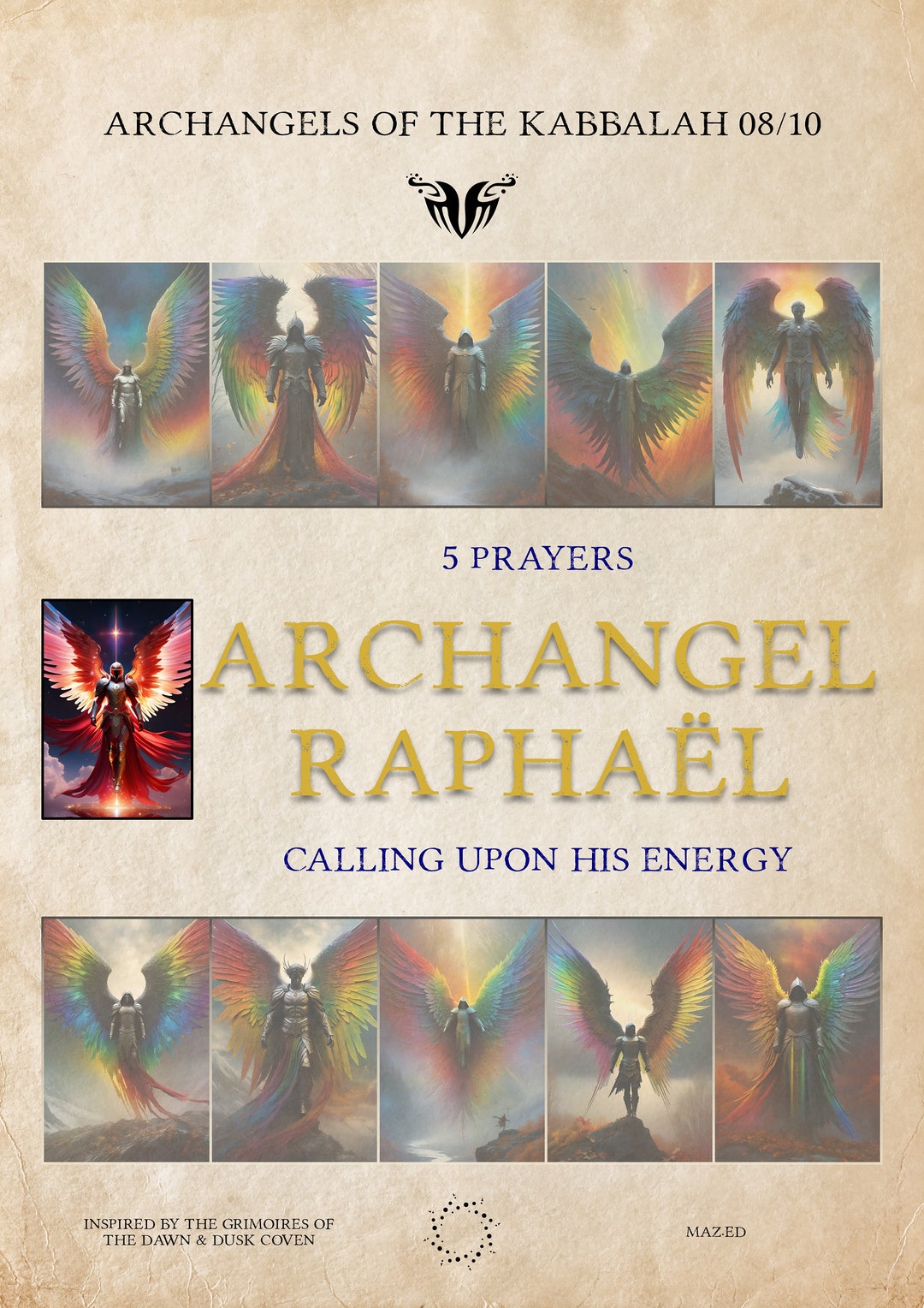 Archangel RAPHAEL, 5 Prayers, Calling Upon His Energy - 10 Illustrated ...