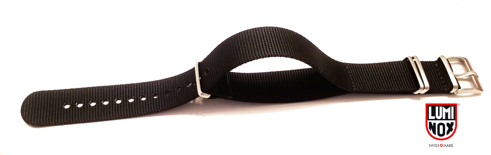 Luminox 22mm Black Nylon Webbing Watch Strap - 4 Ring Design - Etsy