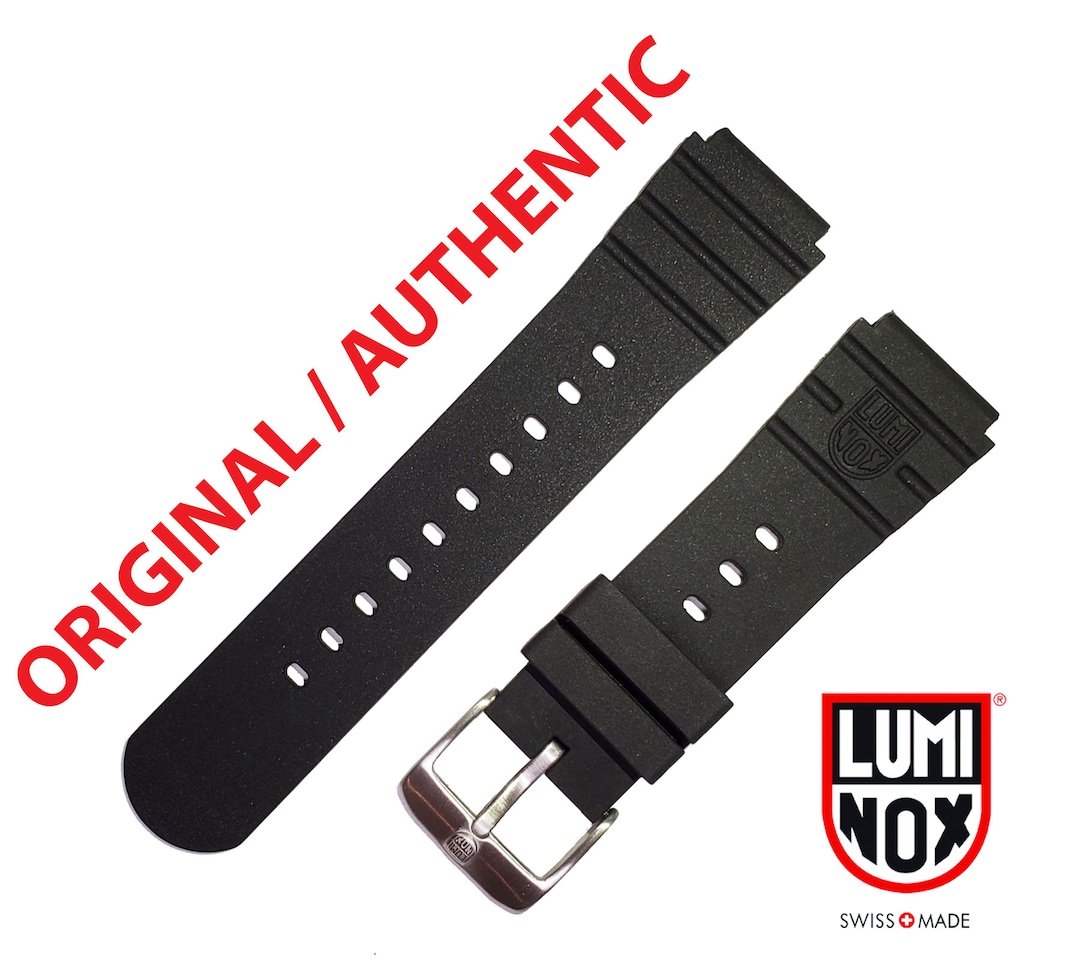 Luminox Band 21/22mm 0320 3000 3100 3200 3400 3600 3900 SILVER BUCKLE ...