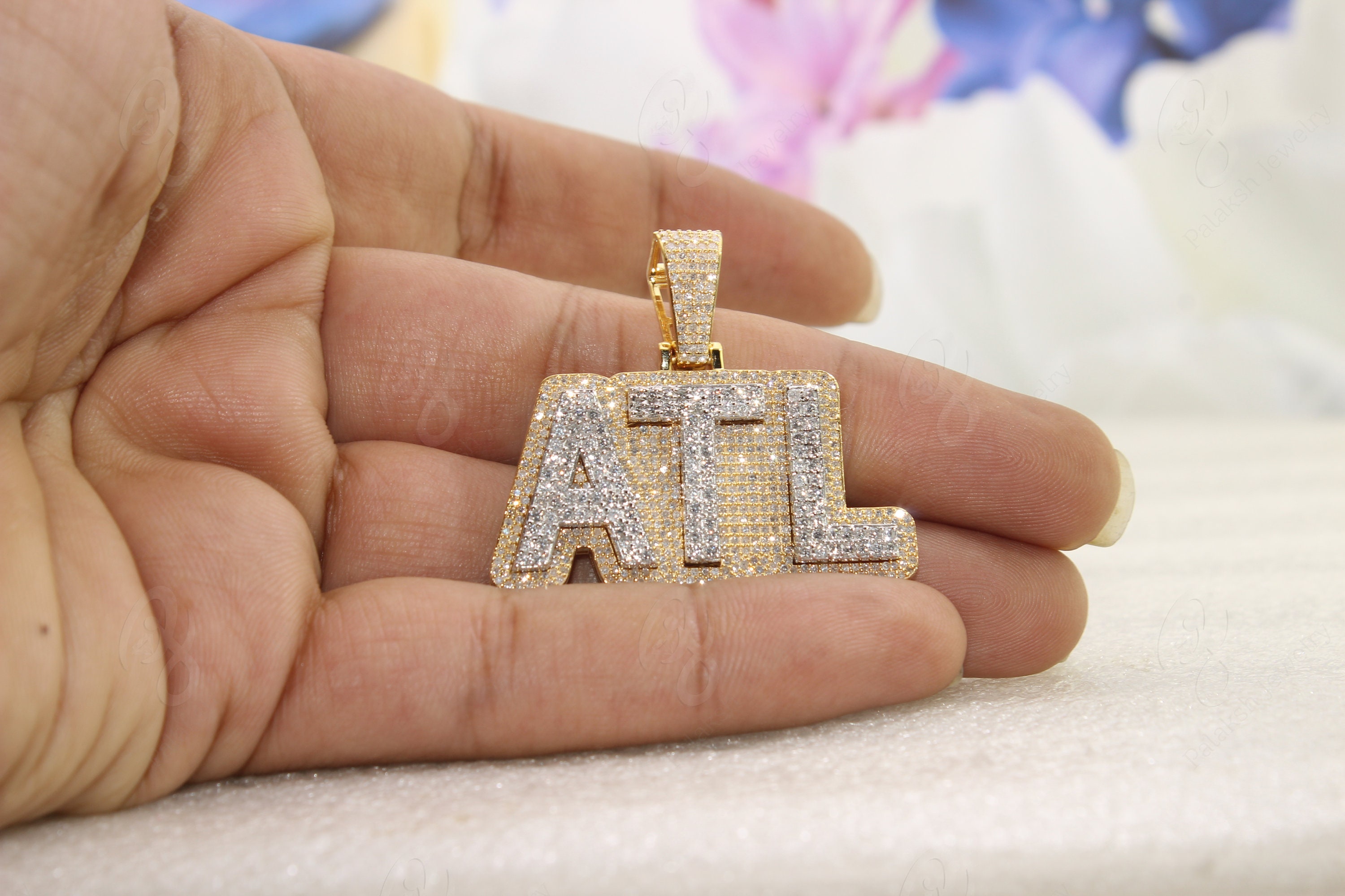 1.6 ATL Customize Any Letter Symbol/name/numberhip Hop | Etsy
