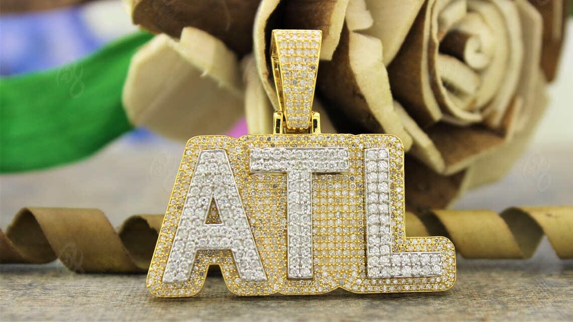 1.6 ATL Customize Any Letter Symbol/name/numberhip Hop | Etsy