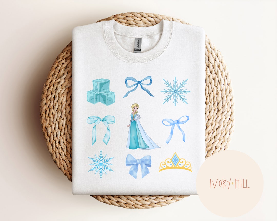 Blue Ice Princess Blue Coquette Bows, Digital Designs and Clipart for ...