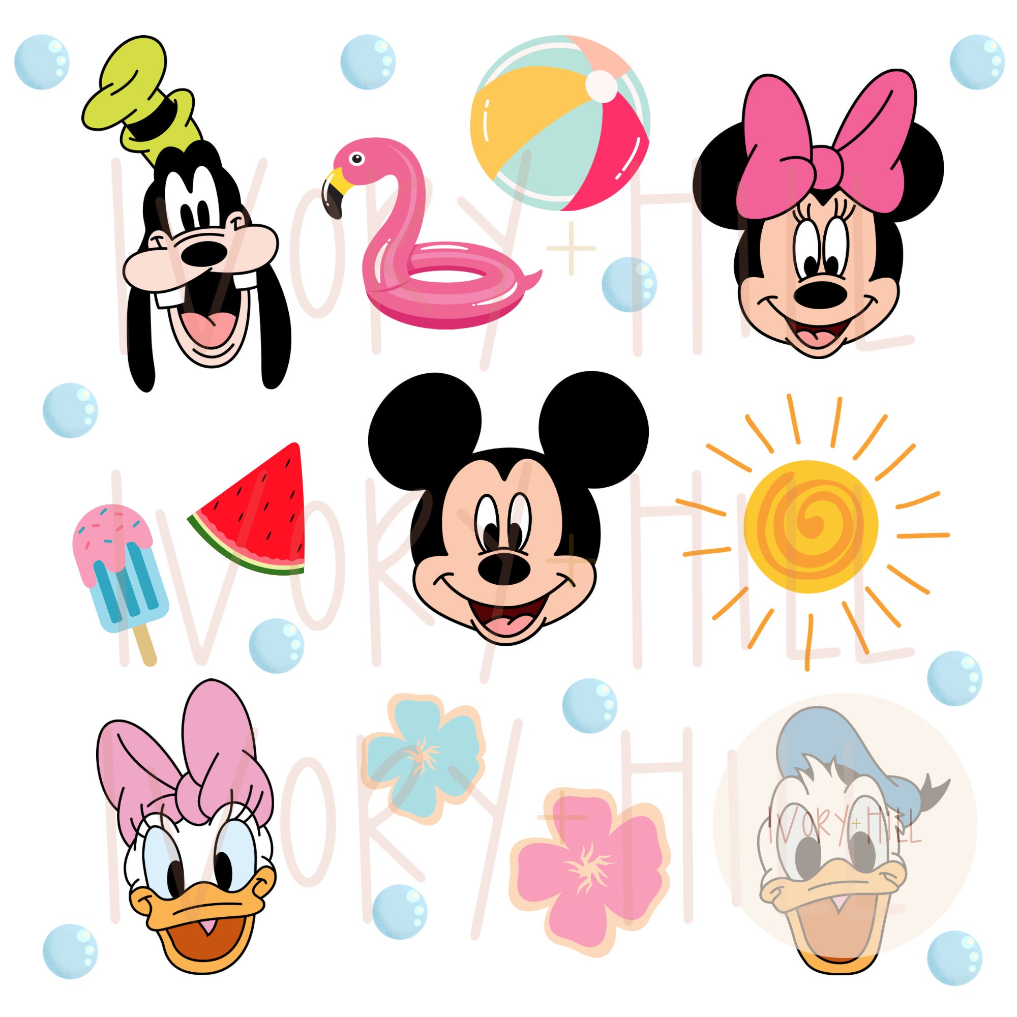 Friends Summer Fun PNG, Digital Design and Clipart for Sublimation and ...
