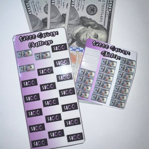 Mini Cash Savings Challenge 1000 Mix - Etsy