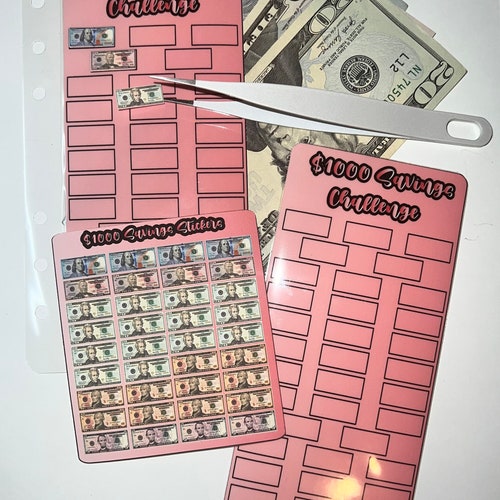 Vacation Savings Scratch off Challenge Money Challenges - Etsy
