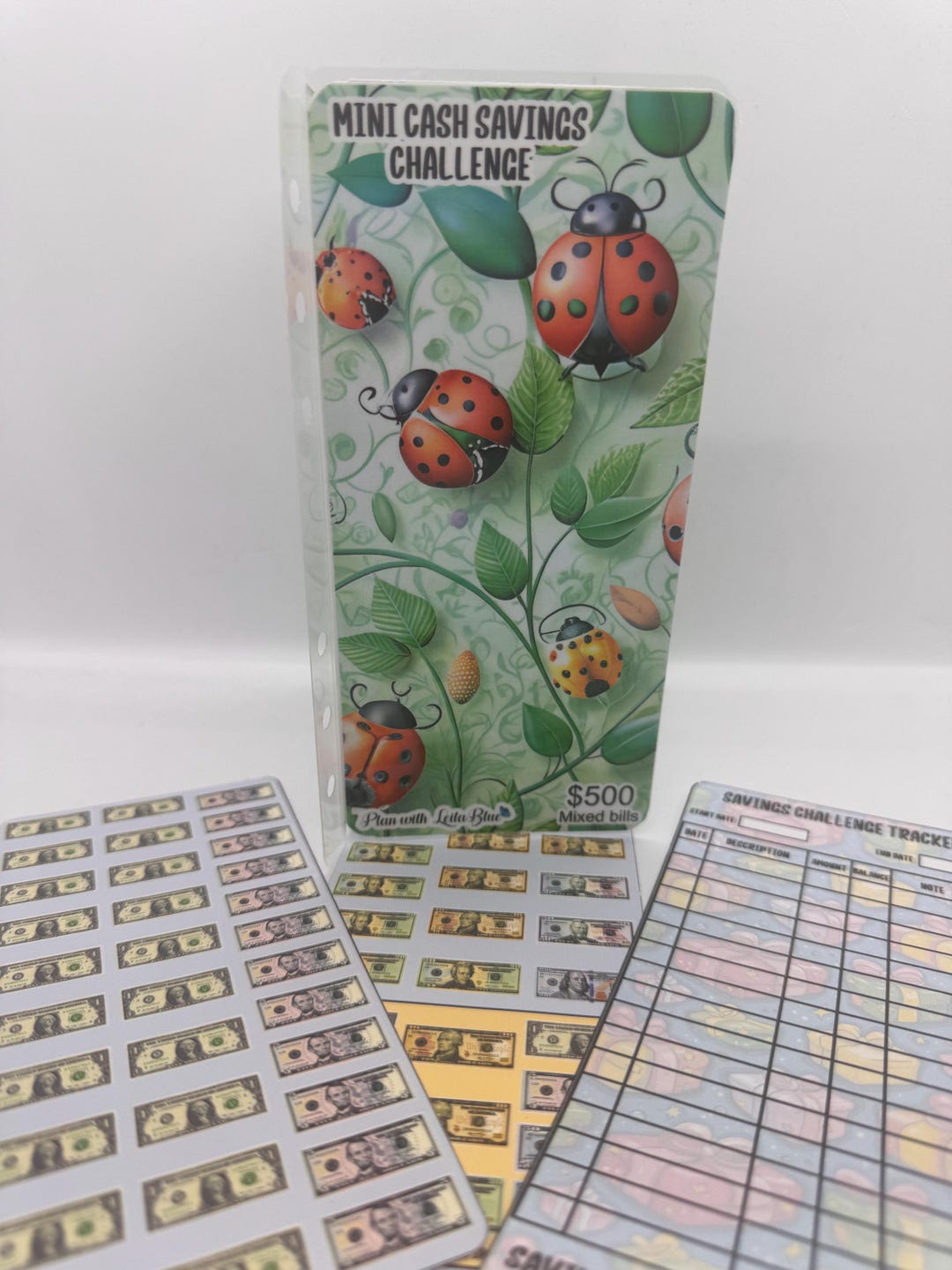 Ladybugs ~ New 2026 A6/A5 Mini Cash Savings Challenge 500 Dollars - Etsy
