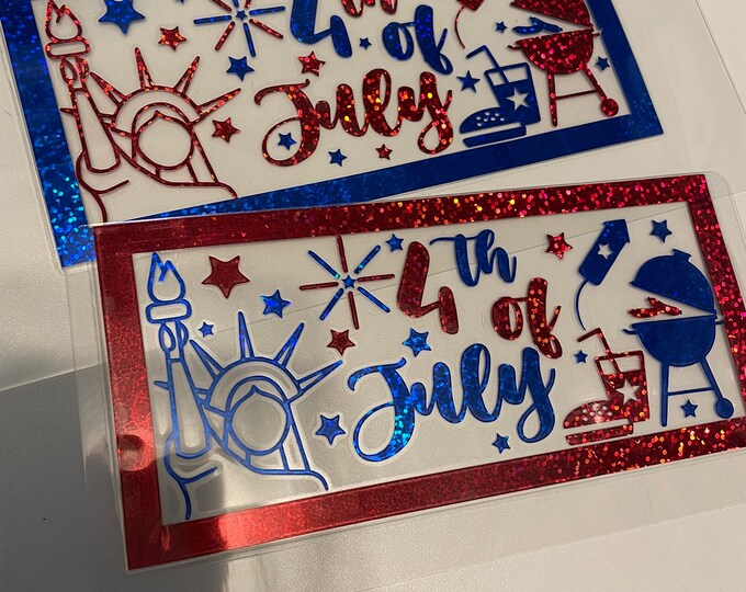 Cash Envelope "4th of July” Please Select Vinyl Your Choice. - Etsy