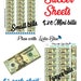 Mini Cash Stickers - Etsy