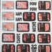 Pork Packaged Meat Sticker Sheets - Etsy