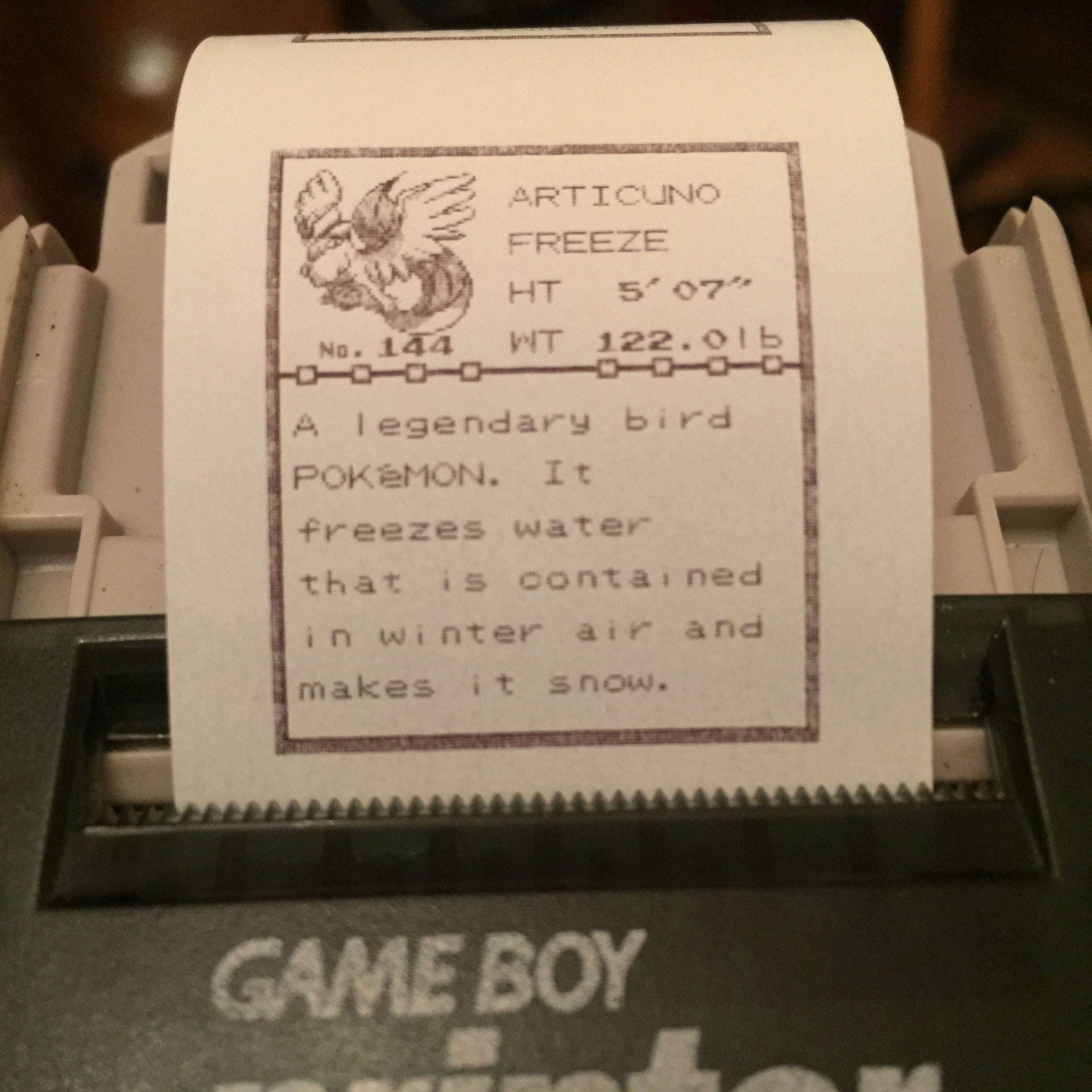 Game Boy Printer Paper