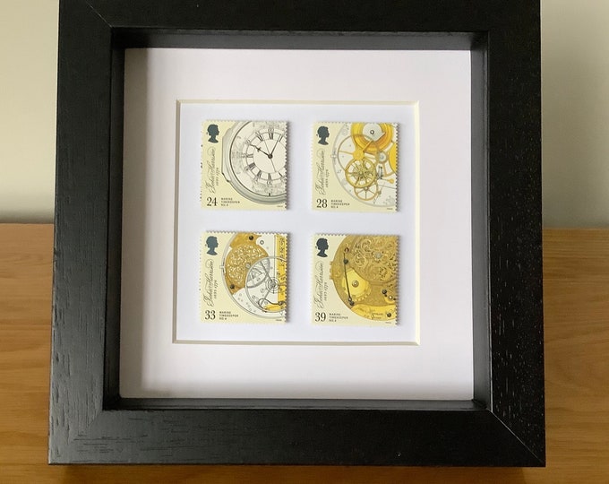 P. Ammon Horological Collage Art Made From Watch Parts Jaguar SS100 ...