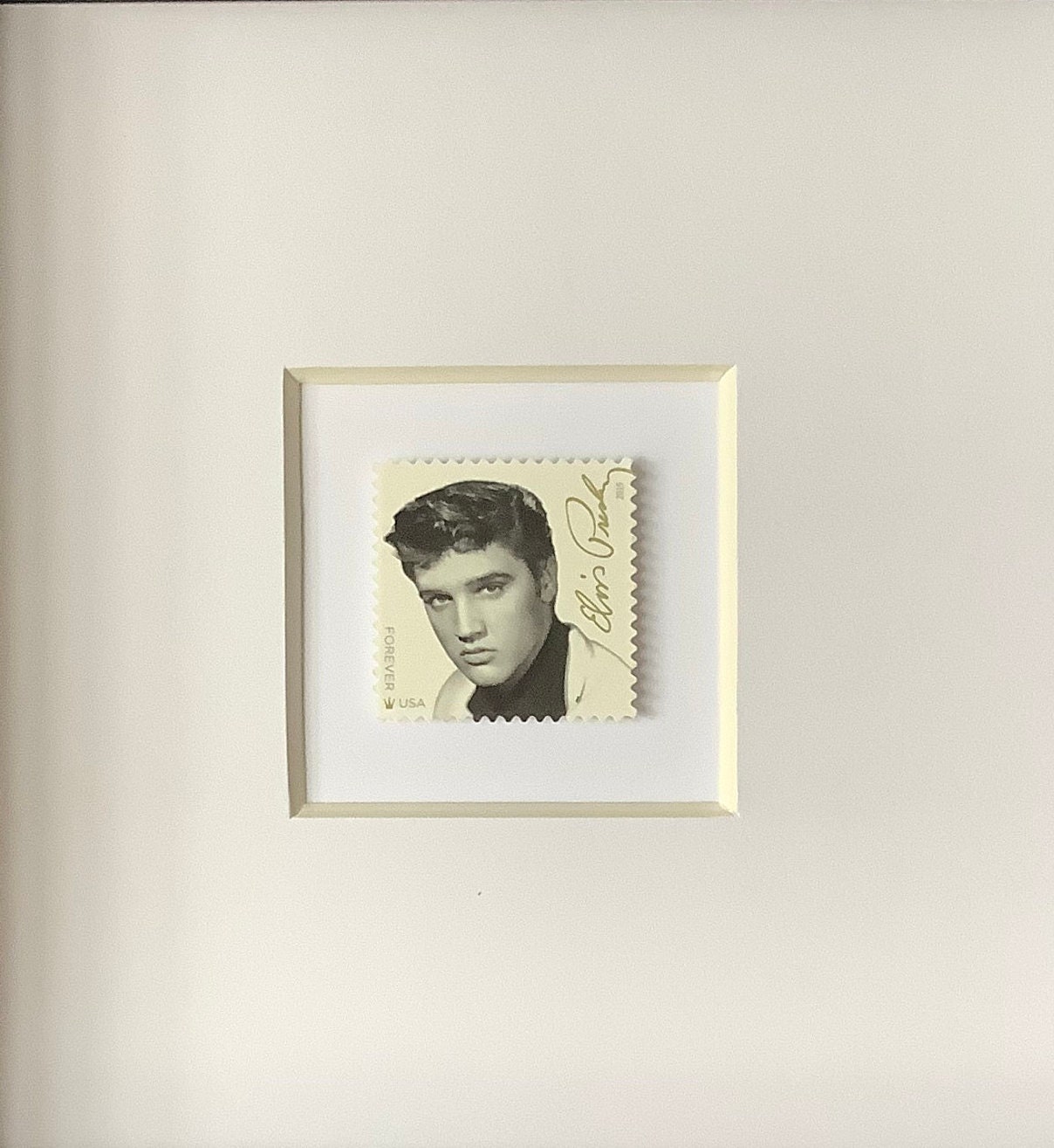 Elvis Presley Framed USPS Postage Stamp Rock and Roll Gift - Etsy UK