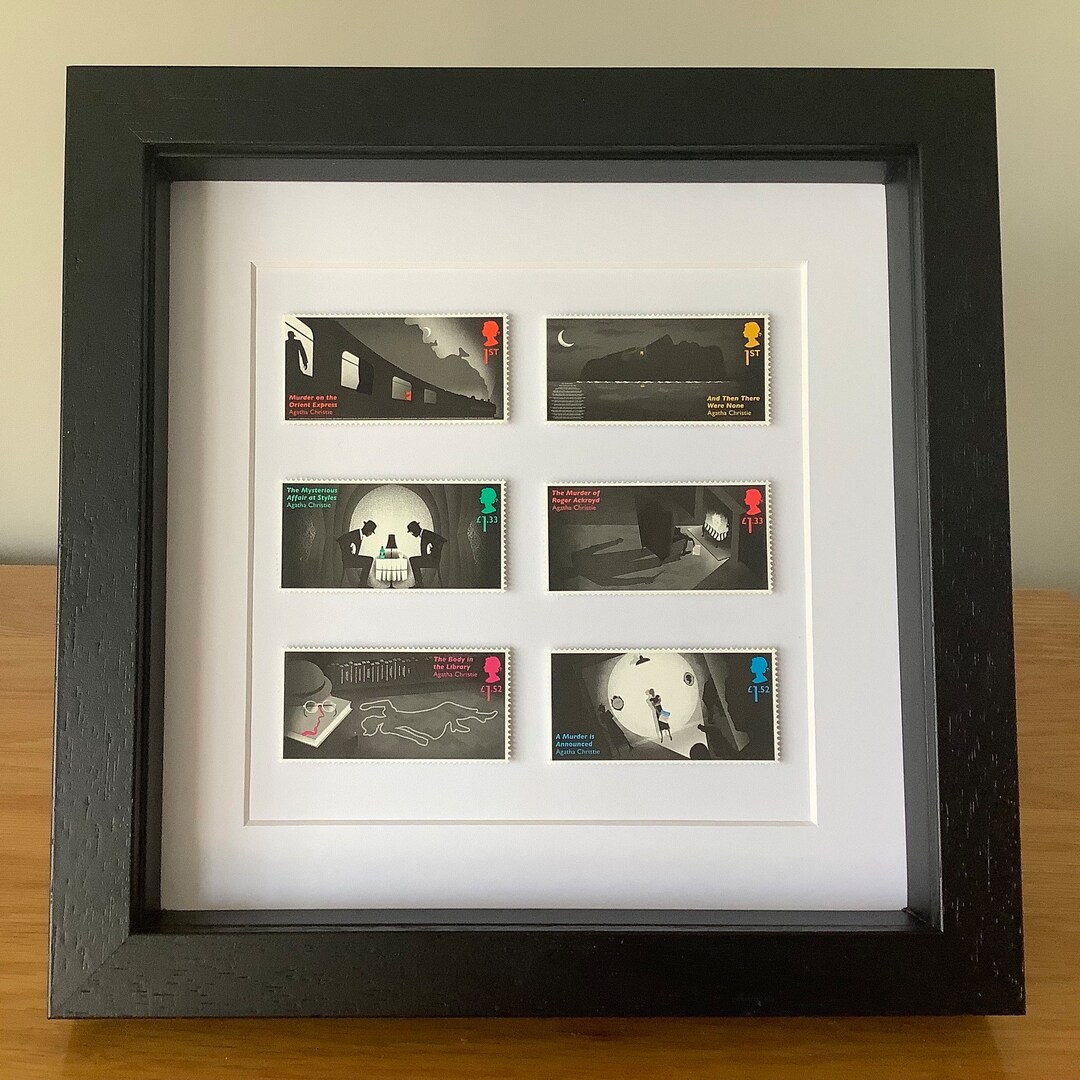 Agatha Christie Stamps, Literature Art, Hercule Poirot, Miss Marple ...