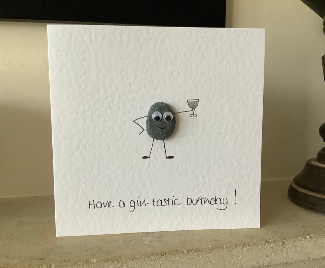 Handmade Gin Lover Birthday Card, Best Friend Birthday Card, Cards for ...