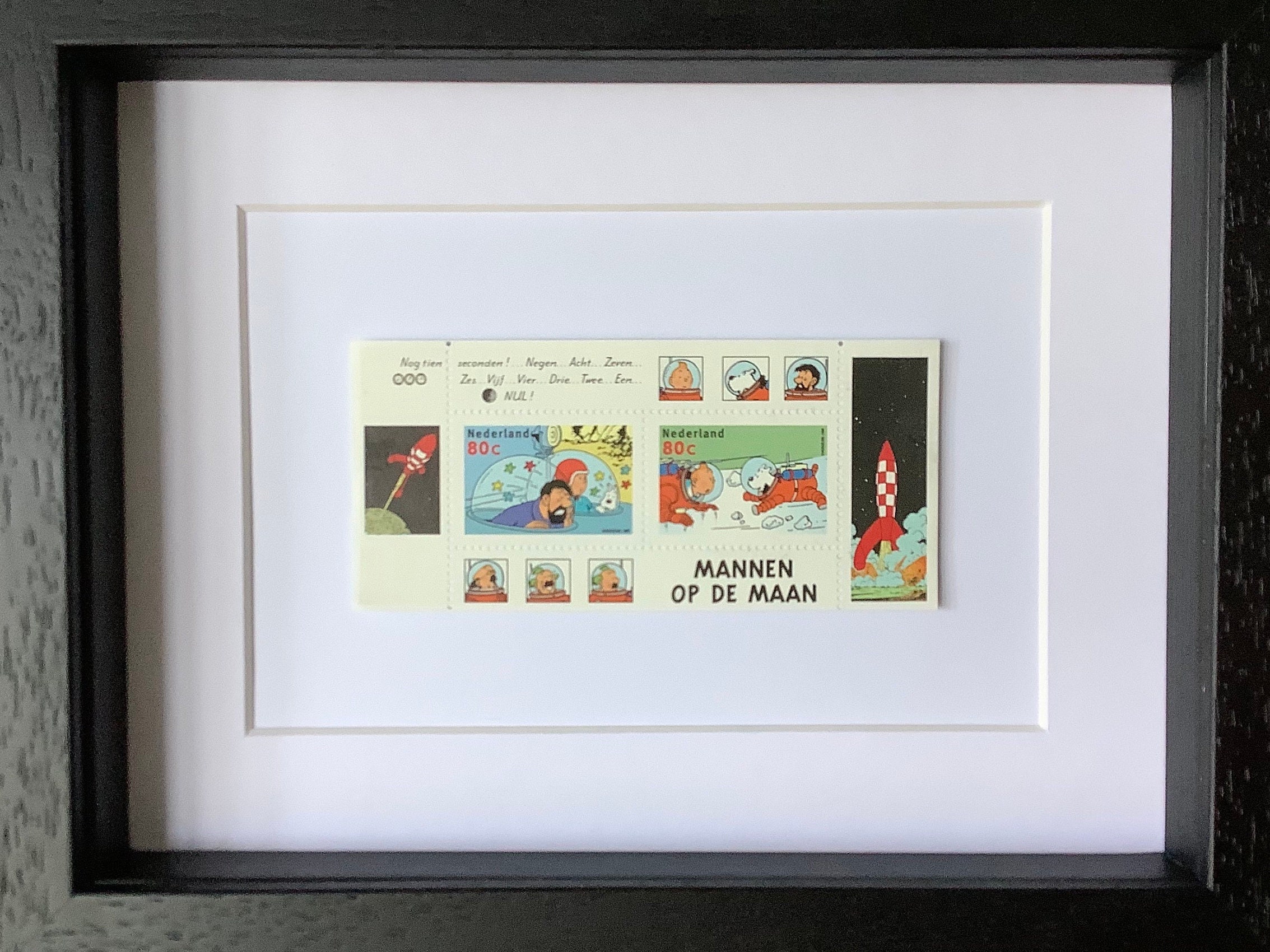 Tintin Netherlands Postage Stamp Sheet, Tintin Fan Gift, Gifts for Him ...