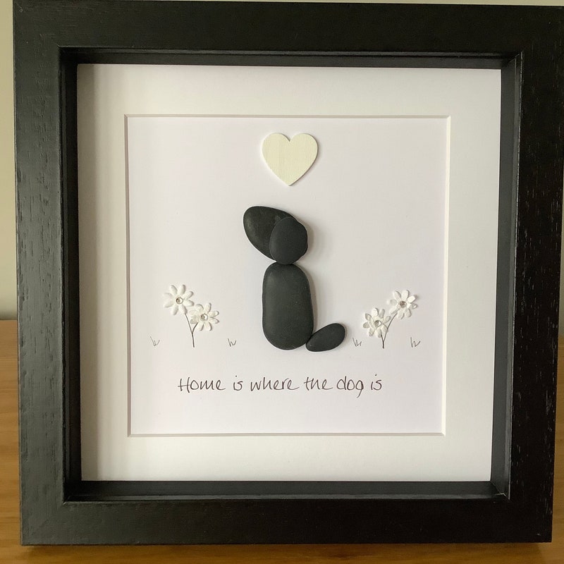 Pebble Art Dogs - Etsy