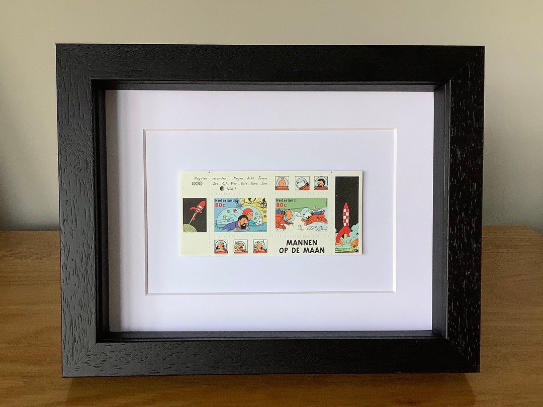 Tintin Netherlands Postage Stamp Sheet, Tintin Fan Gift, Gifts for Him ...