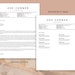 Federal Resume Templates, ATS Resume Template Google Docs, Word, Pages ...